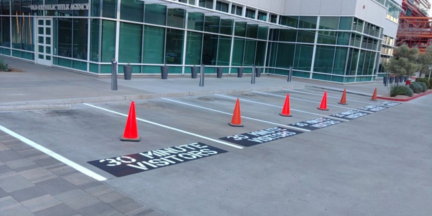 How Parking Lot Striping Enhances Safety & ADA Compliance